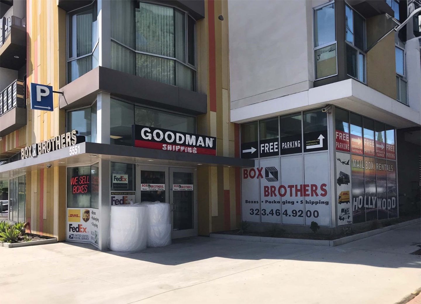 Locations - Goodman Packing and Shipping